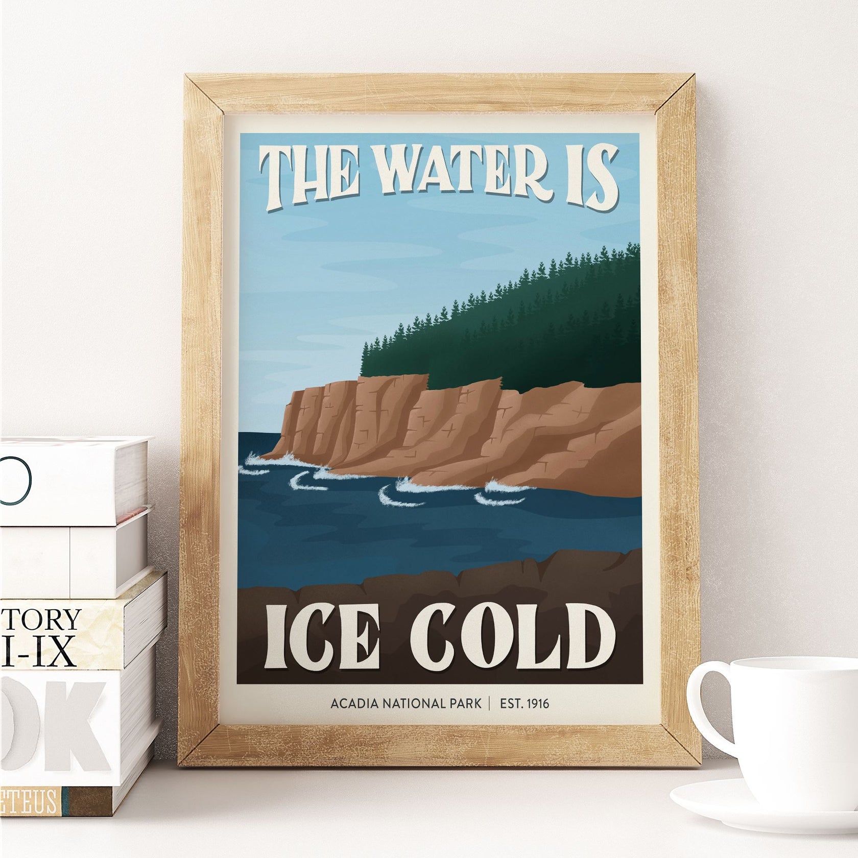 Subpar Parks™ Illustrated National Park 8x10 Print – Amber Share Design