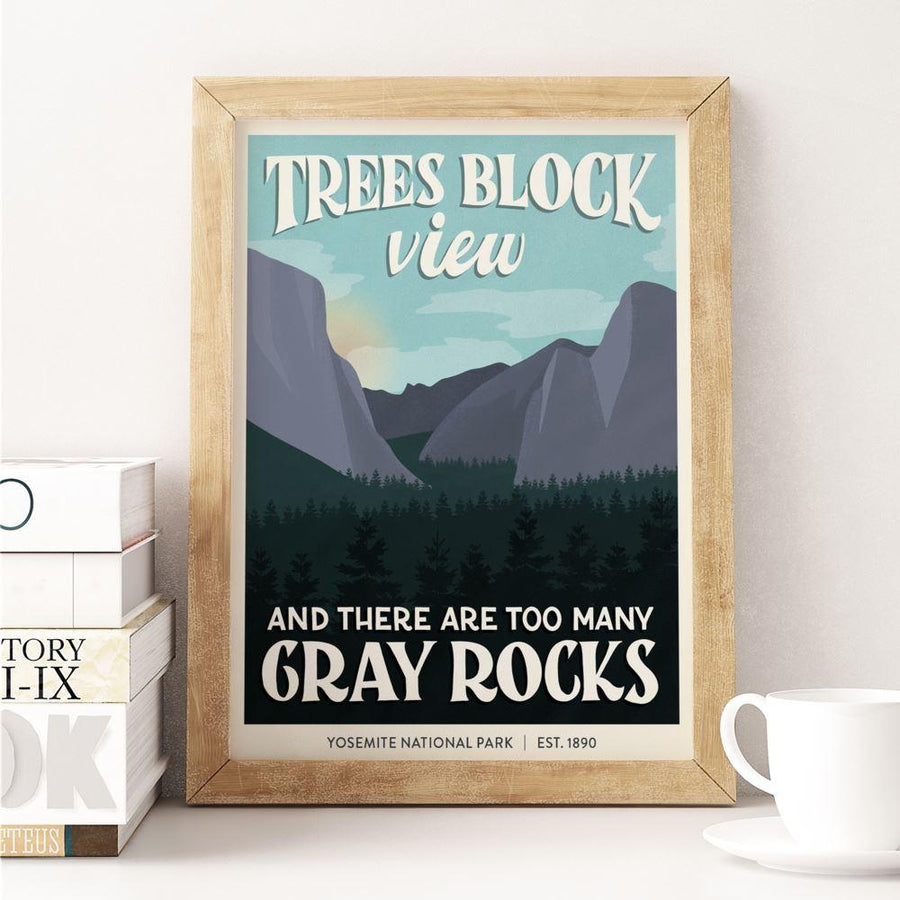 Subpar Parks™ Illustrated National Park 8x10 Print – Amber Share Design