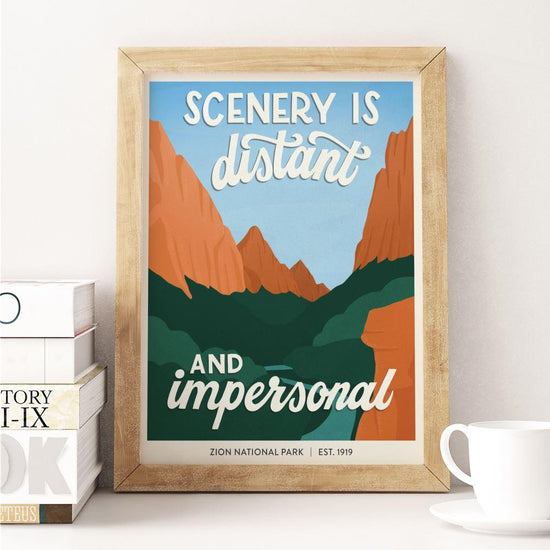 Subpar Parks™ Illustrated National Park 8x10 Print – Amber Share Design