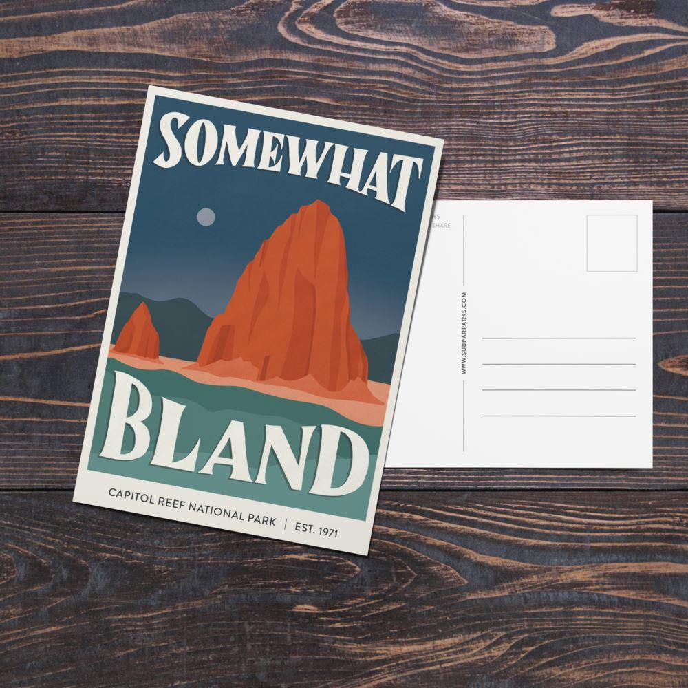 Subpar Parks™ Illustrated National Park Postcard (SINGLES) – Amber ...